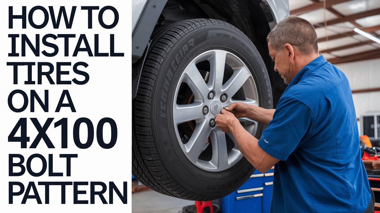 How to Install Tires on a 4x100 Bolt Pattern - Opple House