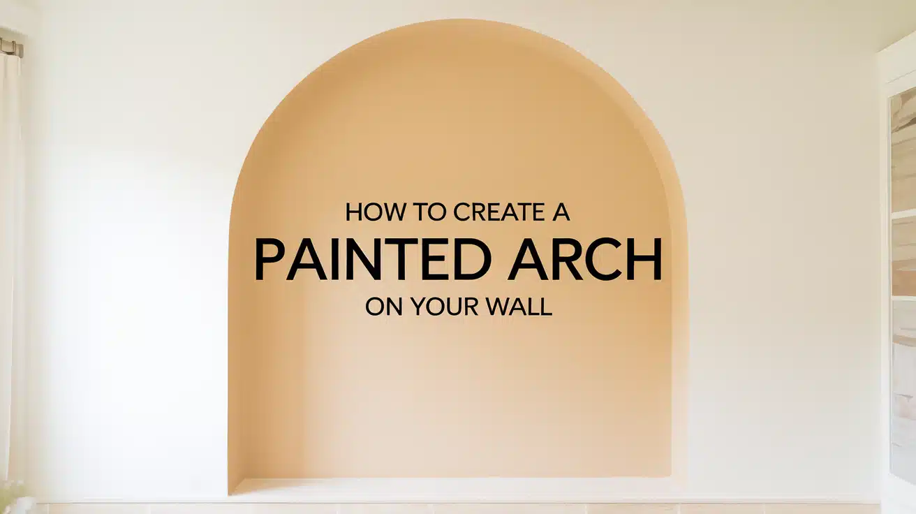 How to Create a Painted Arch on Your Wall - Opple House