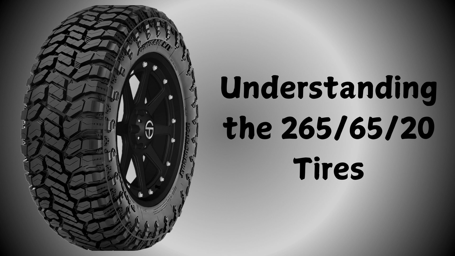 Understanding the 265/65/20 Tires - Opple House