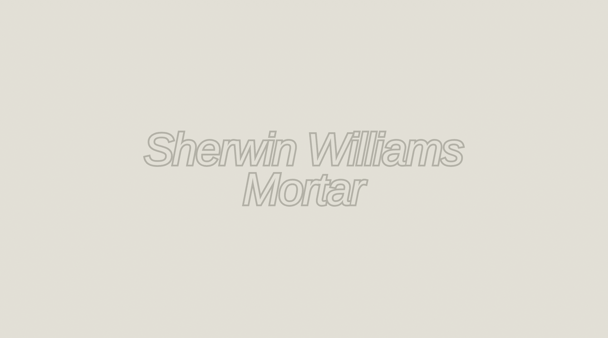 Sherwin Williams Mortar: A Comprehensive Overview - Opple House