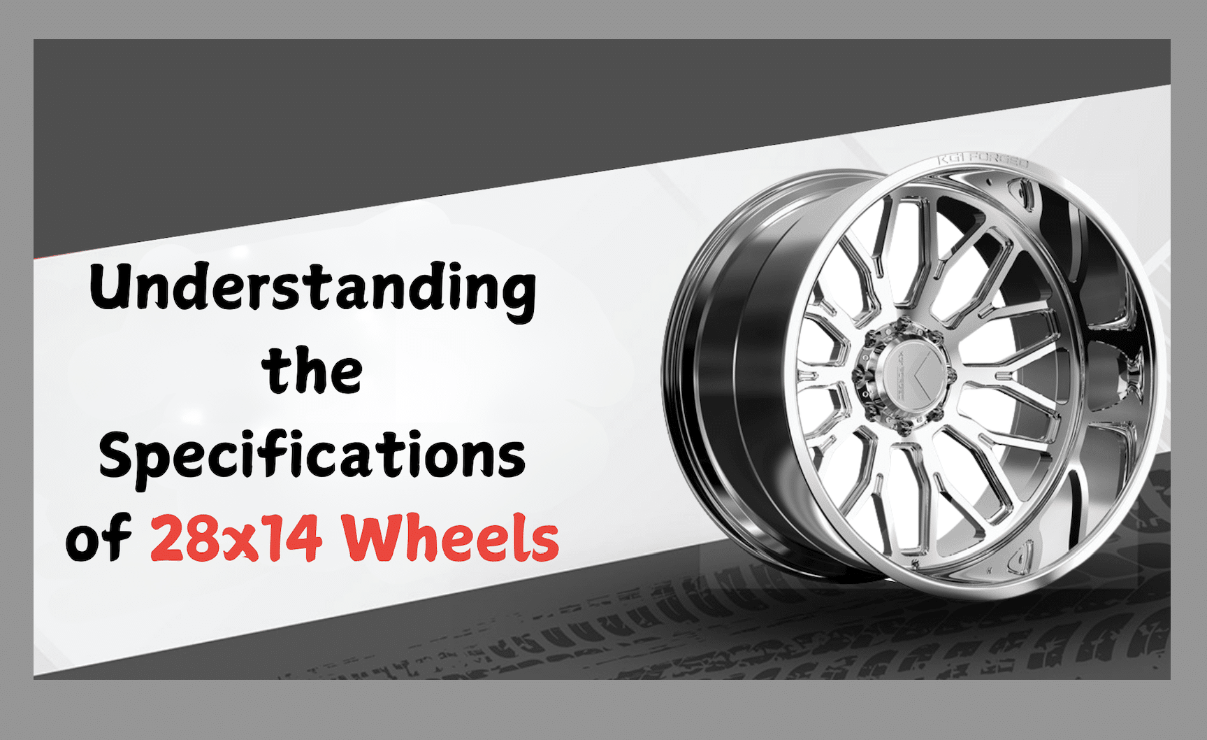 Understanding the Specifications of 28x14 Wheels - Opple House