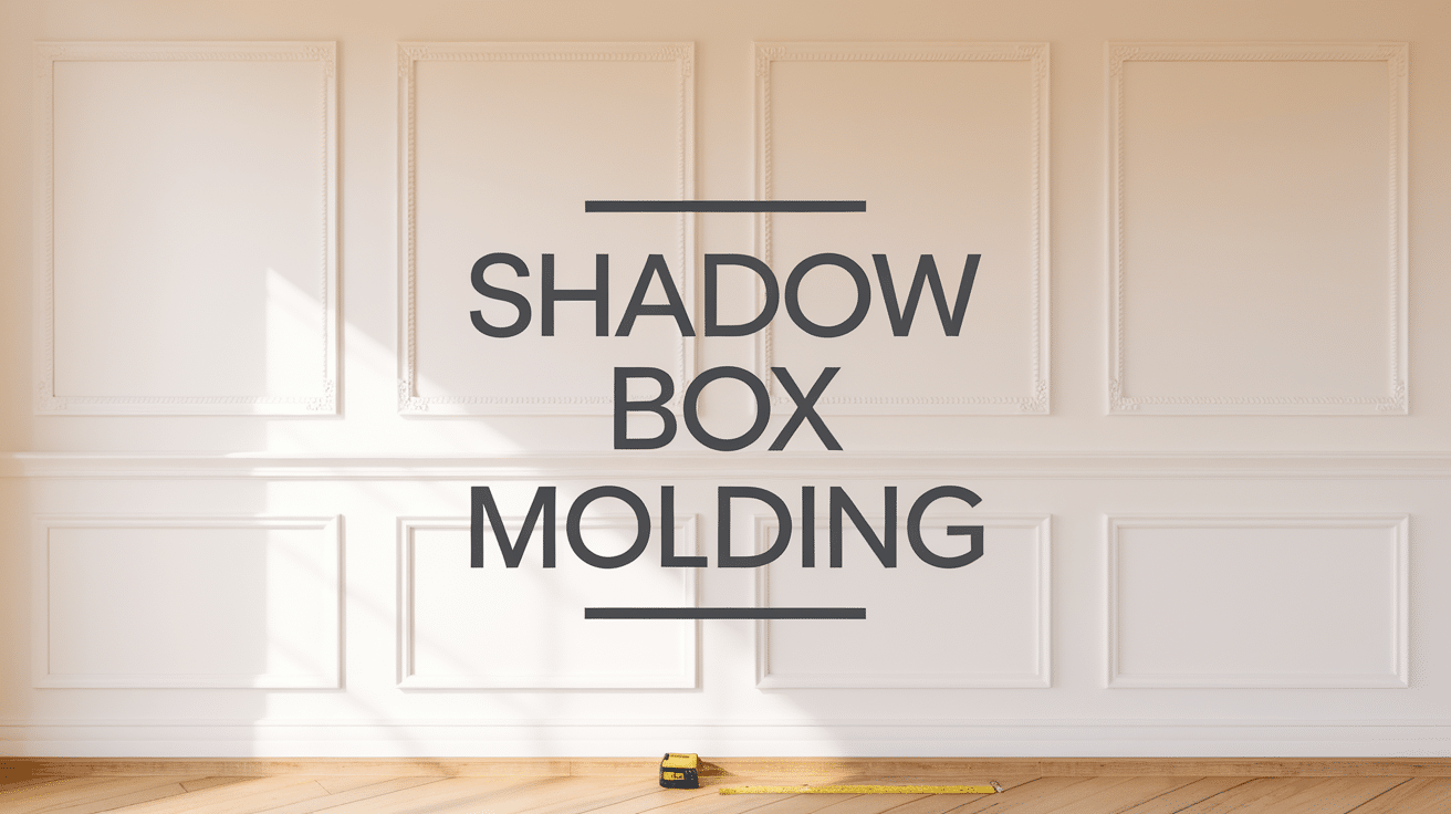 Shadow Box Molding: A Complete How-To Guide - Opple House