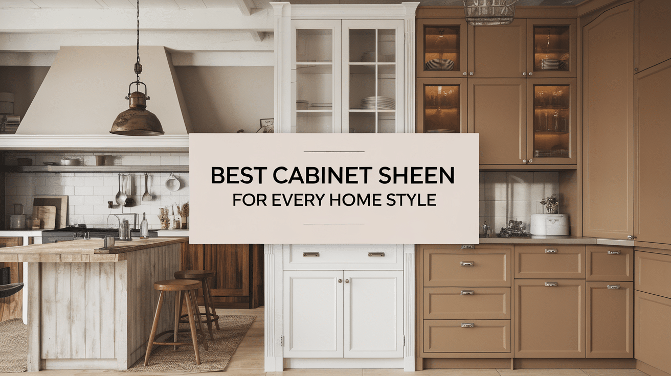 The Best Cabinet Sheen for Every Home Style - Opple House