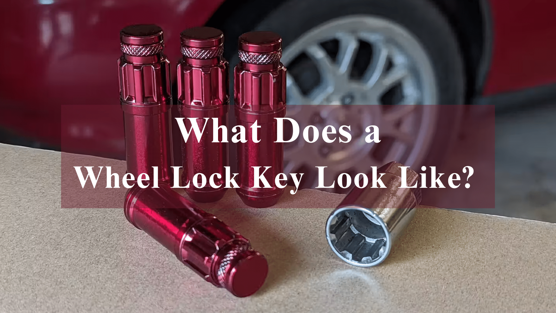 What Does a Wheel Lock Key Look Like? - Opple House