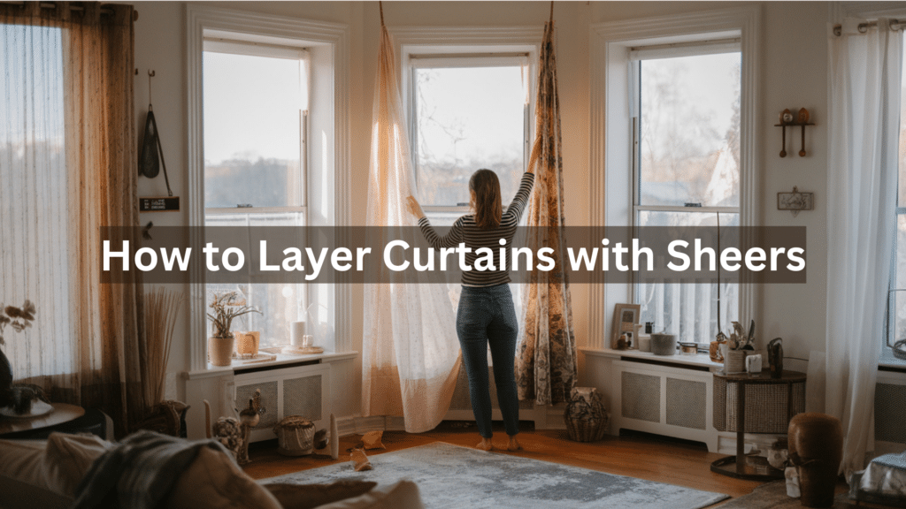 How to Layer Curtains with Sheers? - Opple House