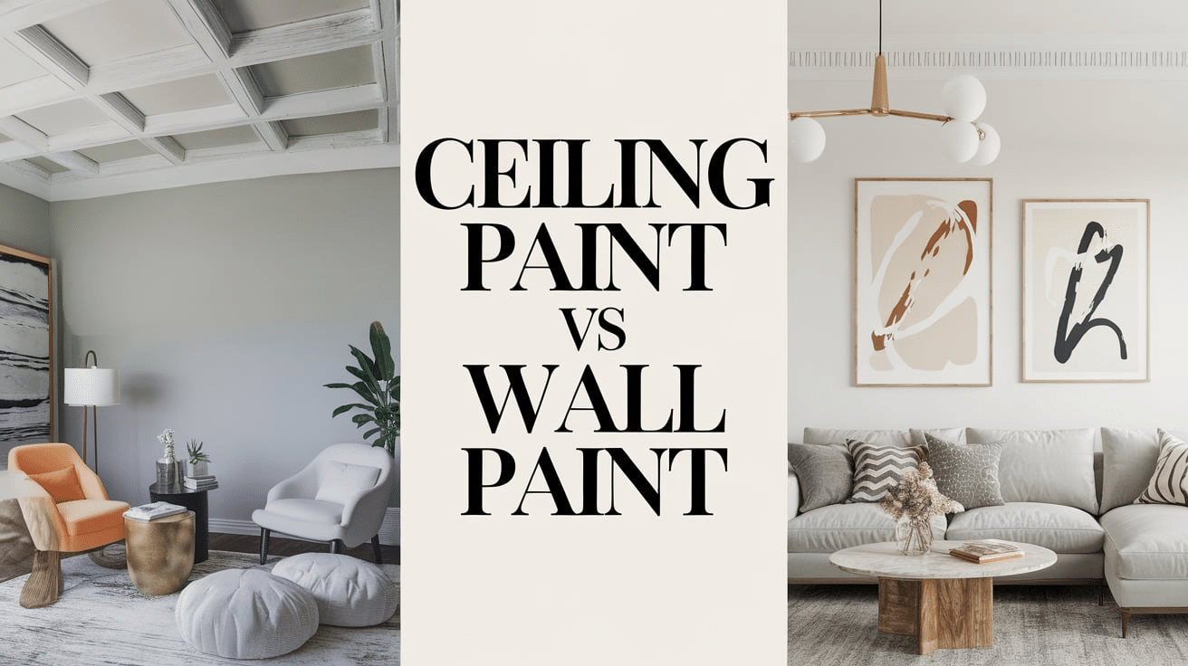 Ceiling Paint vs. Wall Paint: What’s the Difference? - Opple House