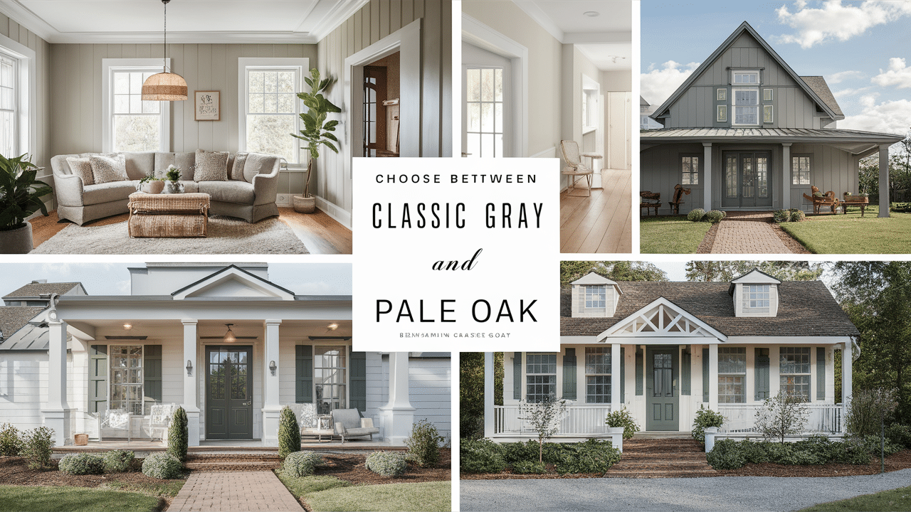 How to Choose Between Classic Gray and Pale Oak - Opple House