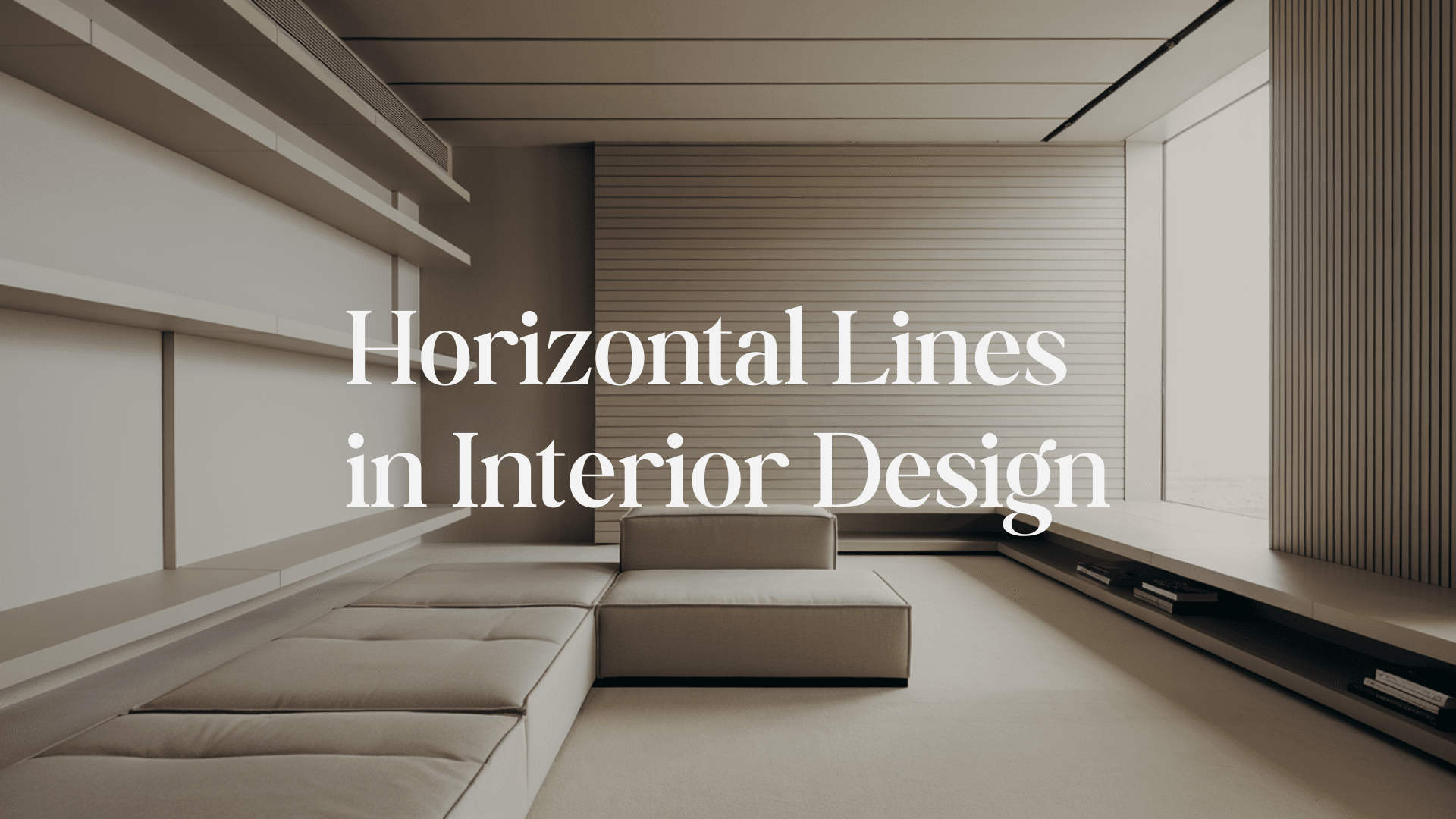 Horizontal Line Interior Design Elements Of Design: The Importance Of