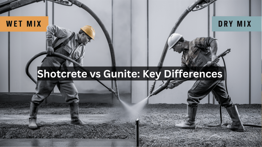 How to Choose Between Shotcrete and Gunite? - Opple House