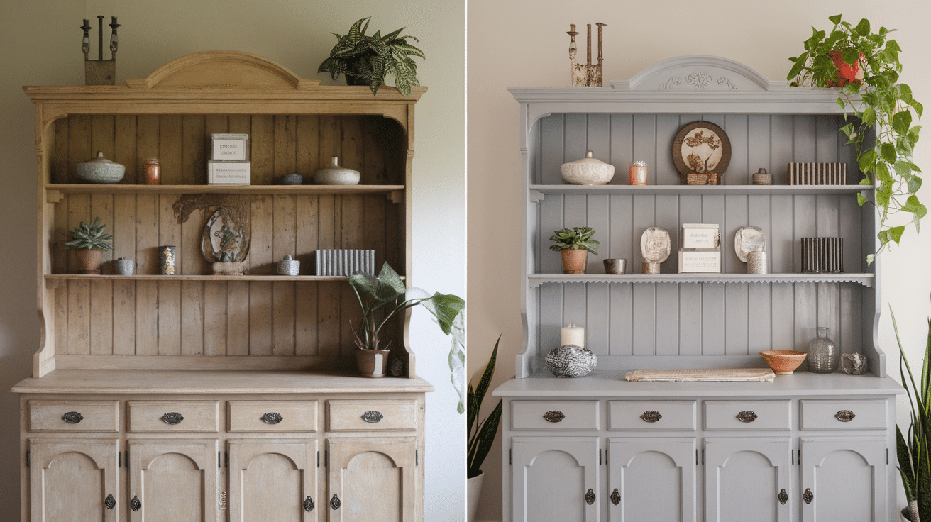18 Unique Styles for Your Hutch Makeover - Opple House