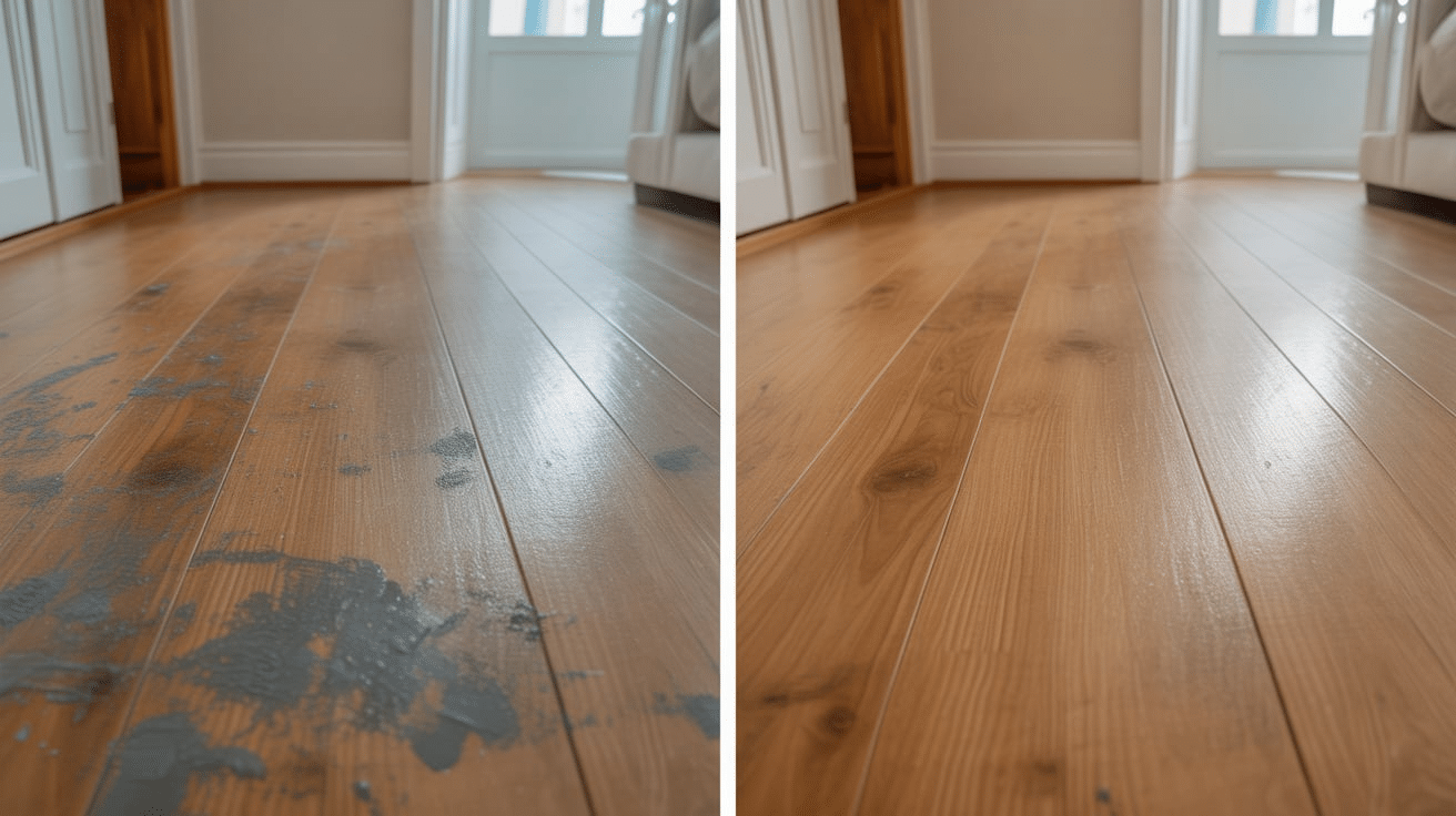 How to Remove Paint from Hardwood Floors: Safe and Easy - Opple House