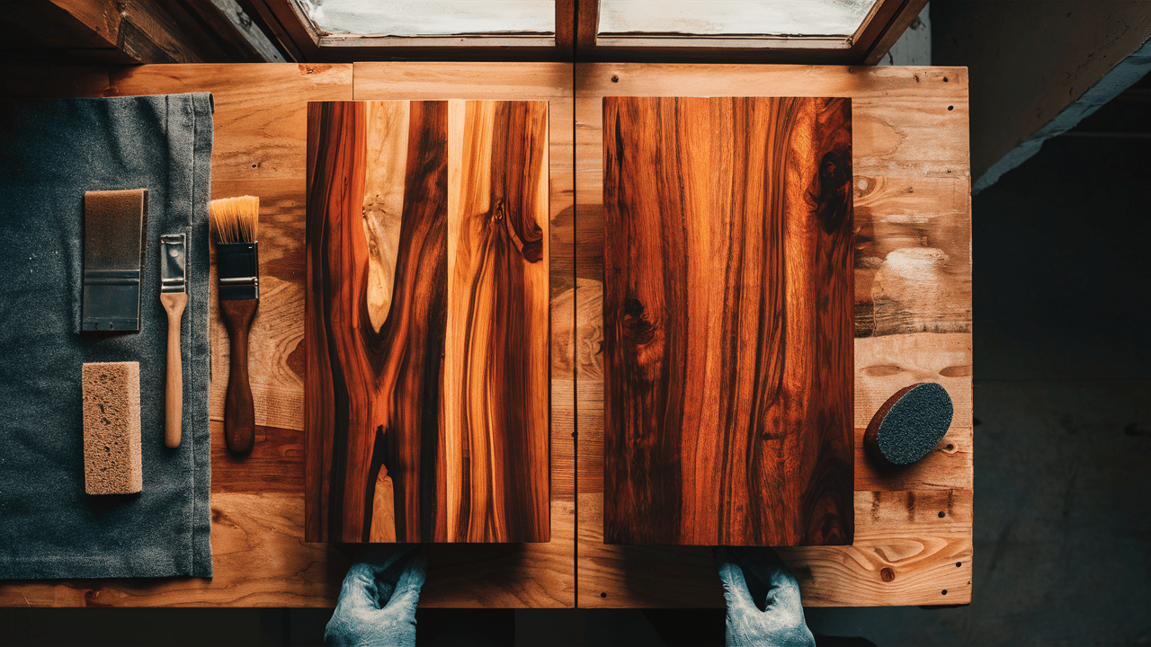 Wood Dye vs Stain: What’s the Real Difference? - Opple House
