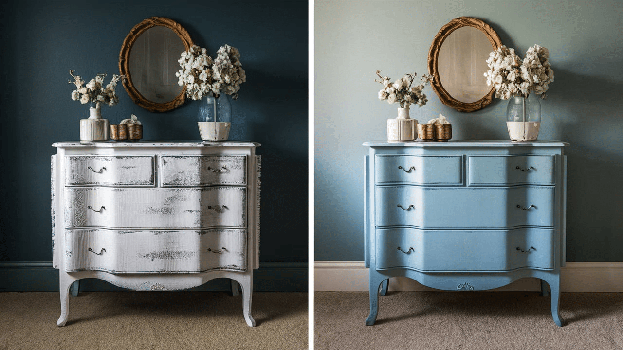 How to Paint Over Chalk Paint? - Opple House