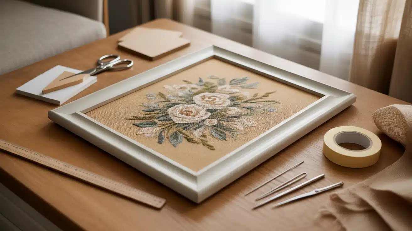 A Step-by-Step Guide to Framing Your Needlepoint - Opple House