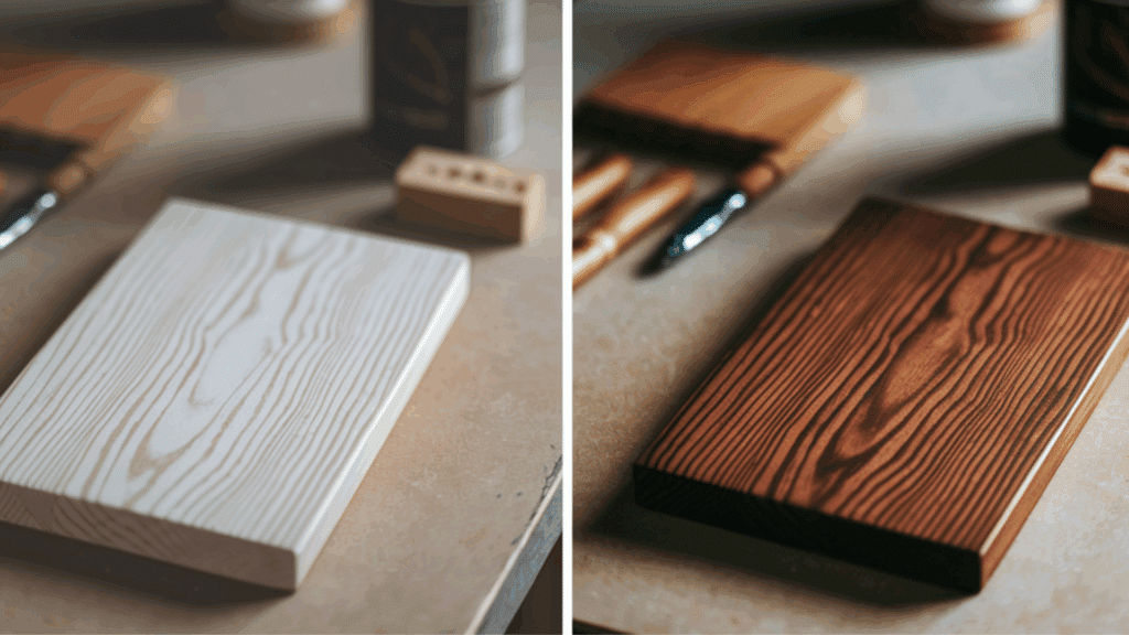 Can You Put Stain Over Paint? Tips & Steps - Opple House