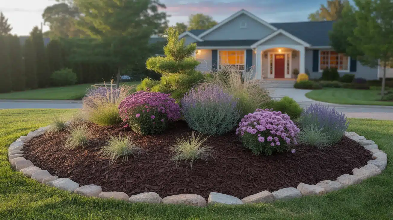 DIY Guide to Front Yard Landscape Berms and Mounds - Opple House