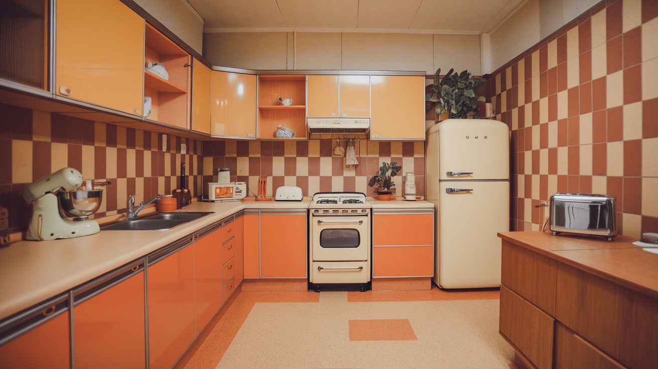 Retro Revival: How to Style Your 1970s Kitchen Today - Opple House