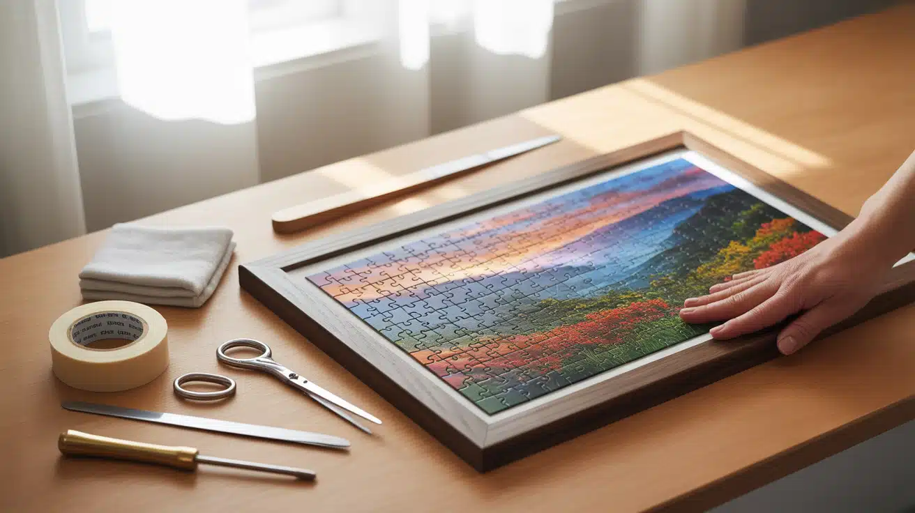 How to Frame Puzzles: A Step-by-Step Guide - Opple House