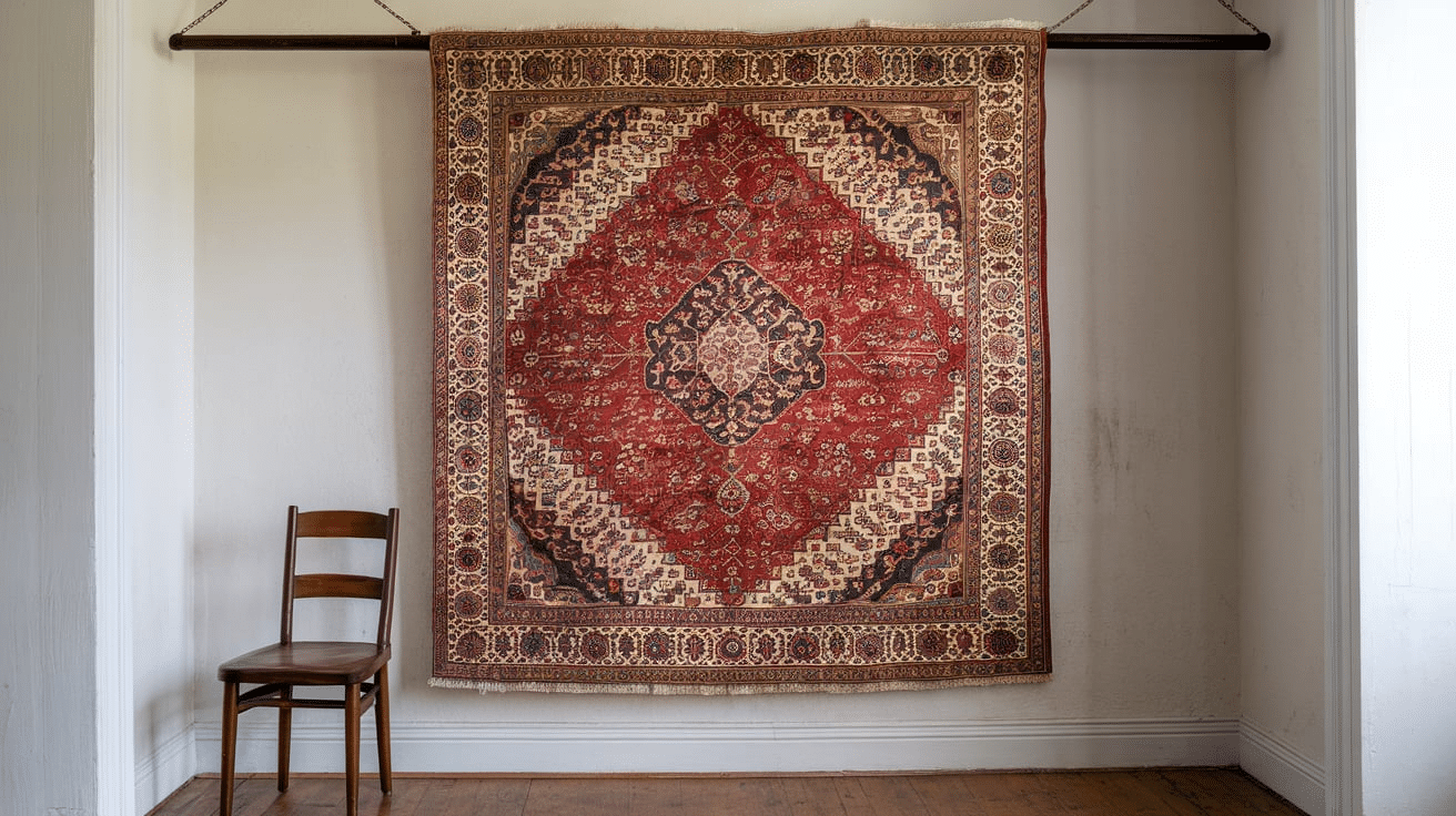 How to Hang a Rug on the Wall? - Opple House