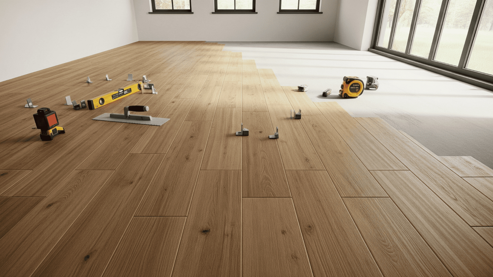 How to Stagger Wood Look Tile for a Flawless Finish - Opple House