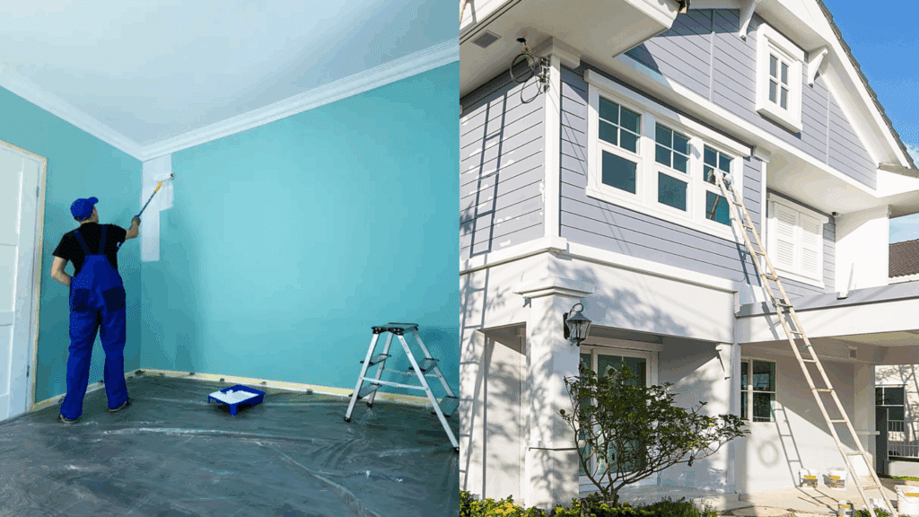 Can You Use Interior Paint Outside Safely? - Opple House