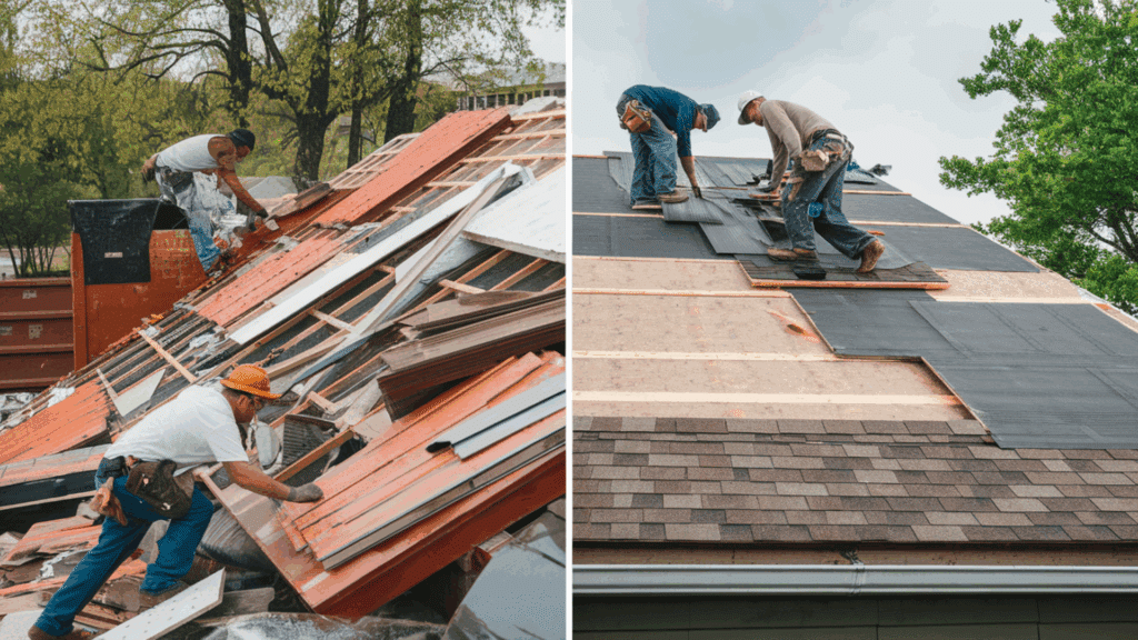 Tear Off vs. Overlay: Which Roof Option Is Best? - Opple House