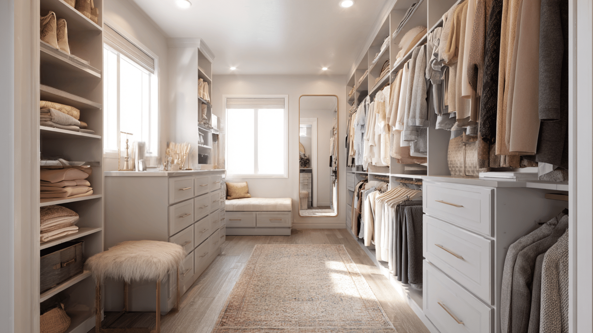 41 Master Closet Ideas for a Beautiful Walk-In Closet - Opple House