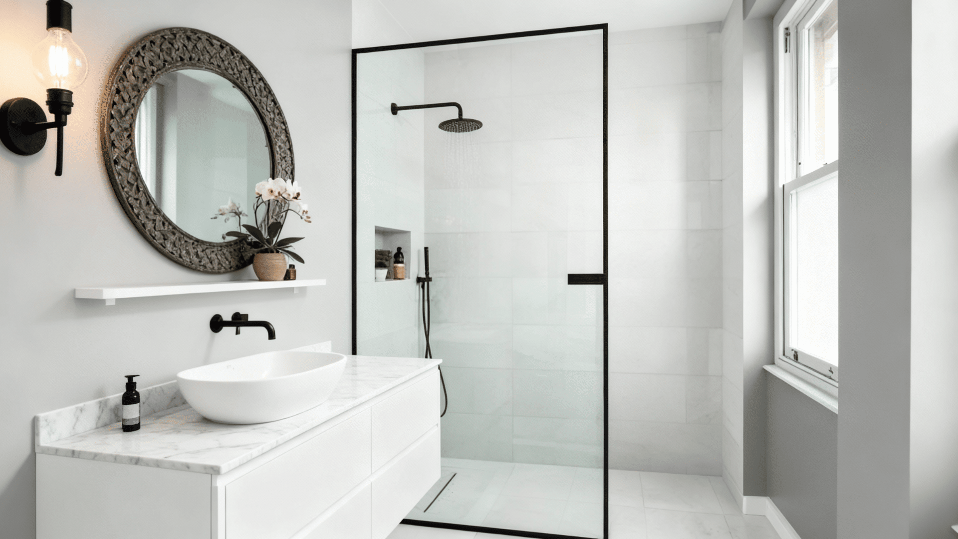 45 Creative Walk-In Shower Designs for Small Bathrooms - Opple House