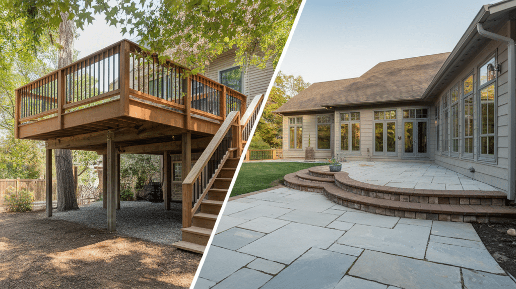 Deck vs Patio: Which One Should You Choose? - Opple House