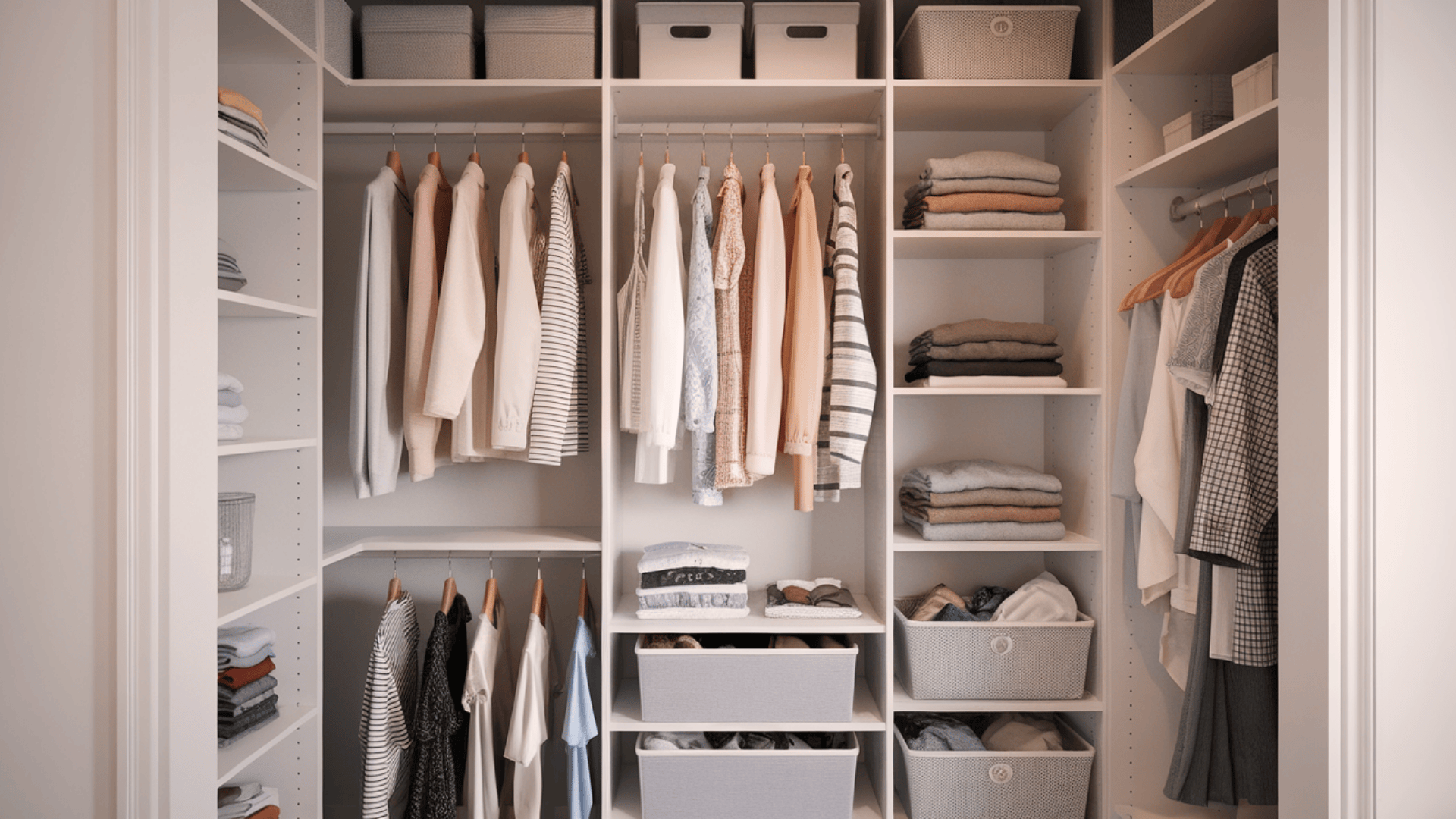 How to Organize a Small Closet with Too Many Clothes? - Opple House