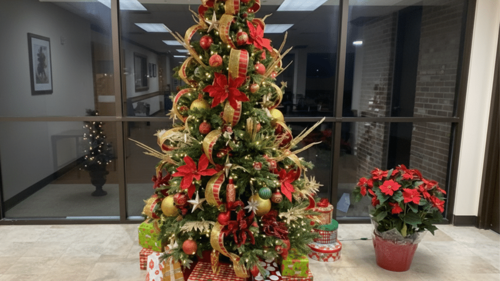 How to Put Ribbon on a Christmas Tree? - Opple House