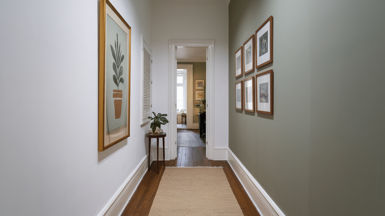 11 Bright Ideas for Dark Narrow Hallways - Opple House