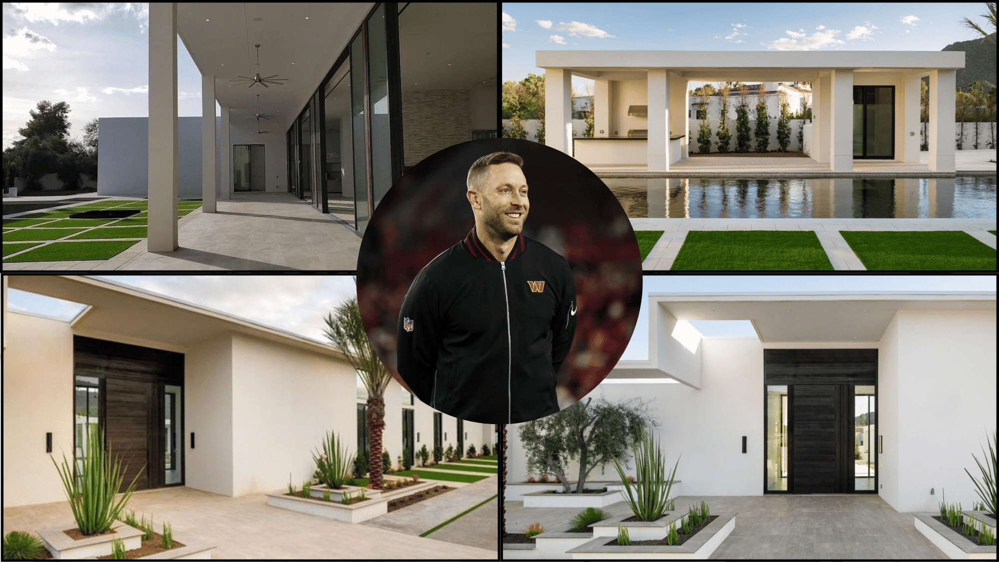 A Look Inside Kliff Kingsbury's Stunning Modern Luxury House - Opple House