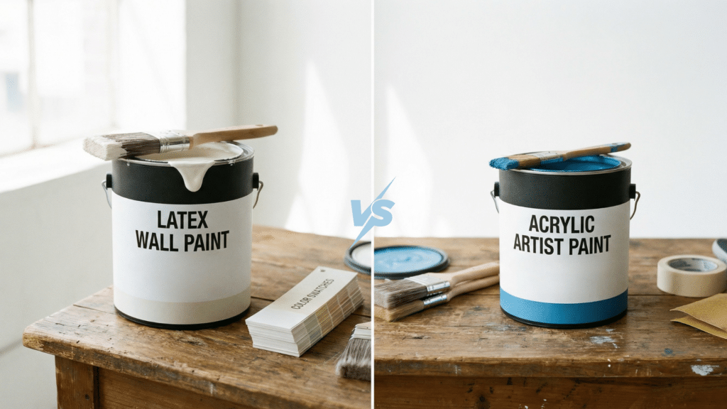 Latex vs Acrylic: Which Paint is Better? - Opple House