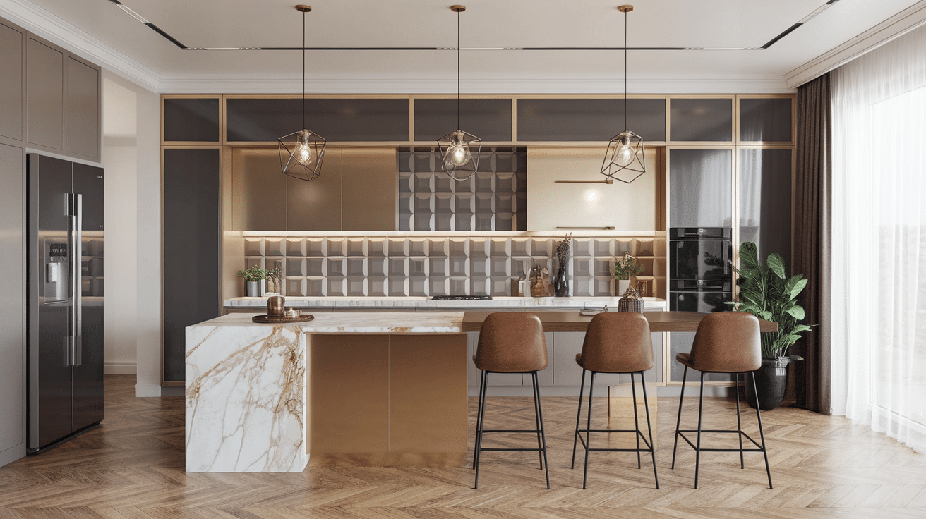 27 Top Luxury Modern Kitchen Design Trends - Opple House