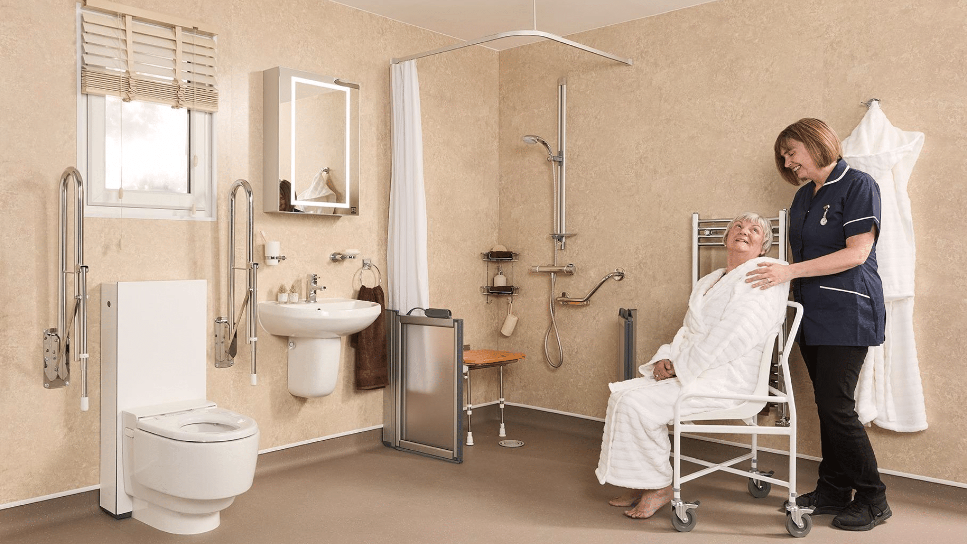 How to Design a Wheelchair Accessible Bathroom? - Opple House