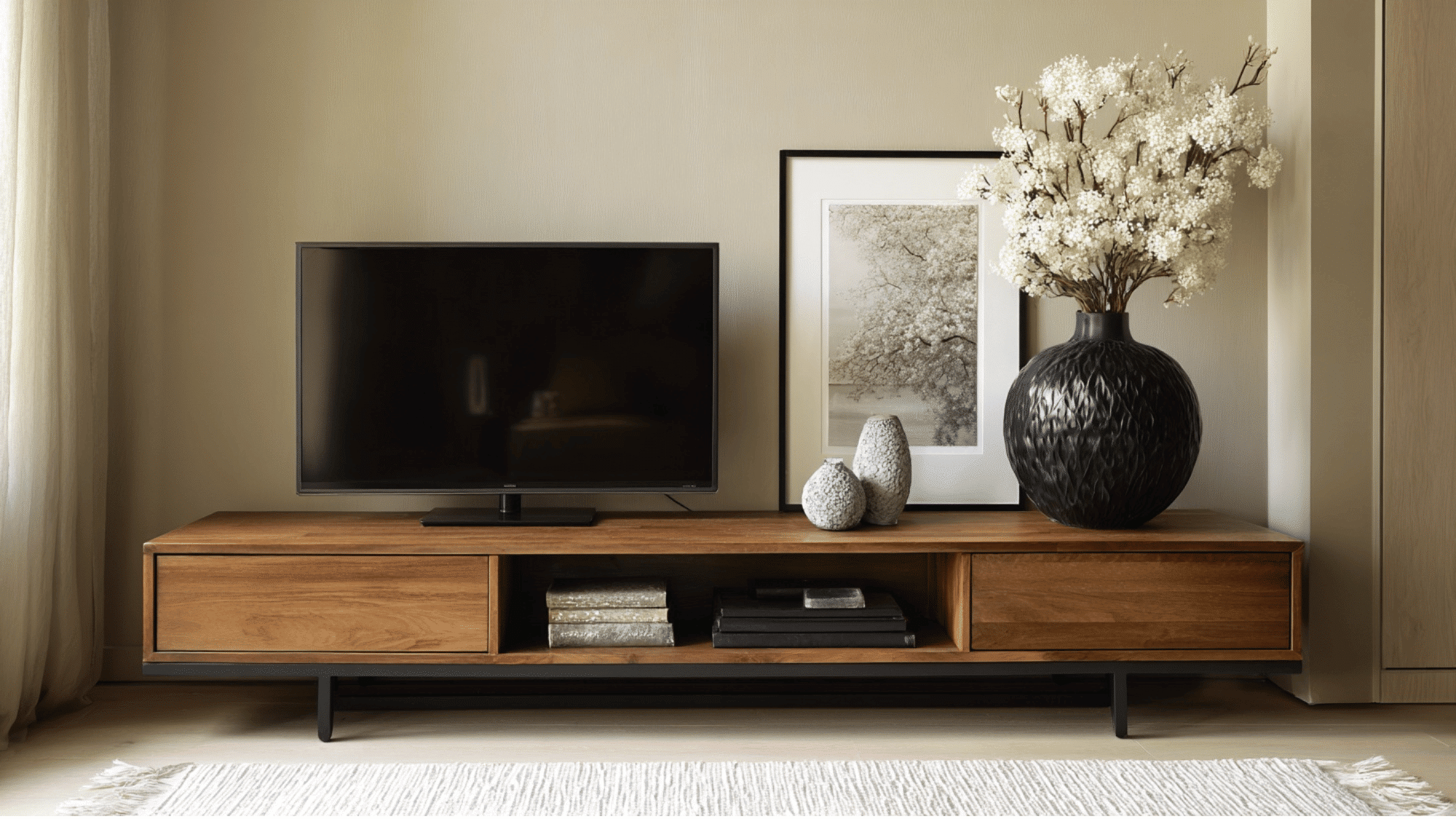 Modern TV Stand Decor Ideas for a Chic Living Room - Opple House