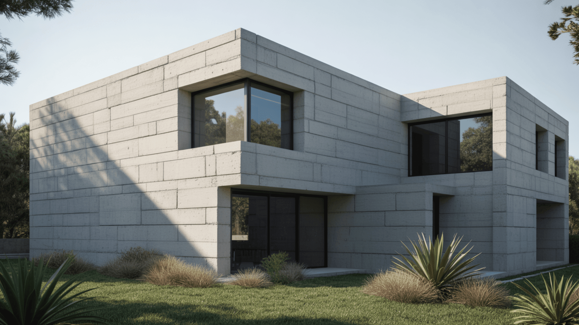 13 Benefits of a Concrete Block House You Should Know - Opple House