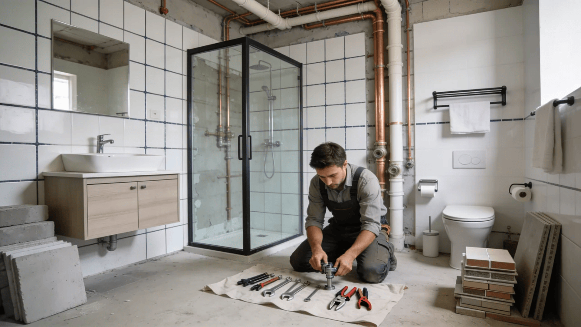 How To Plumb A Bathroom The Right Way: Step-By-Step Guide - Opple House