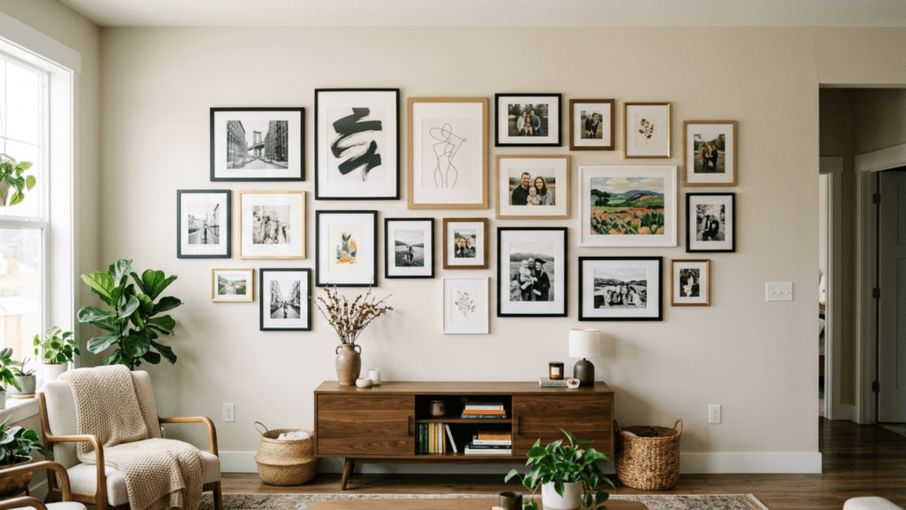 How to Hang Pictures on a Wall the Right Way