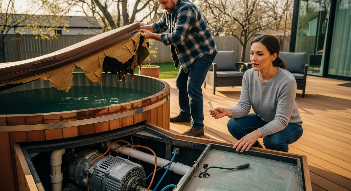 Spring Hot Tub Warning Signs You Can't Ignore